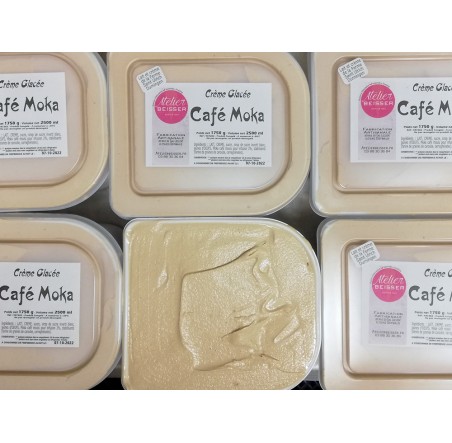Crème Glacée Café Espresso - le bac de 2.5 l